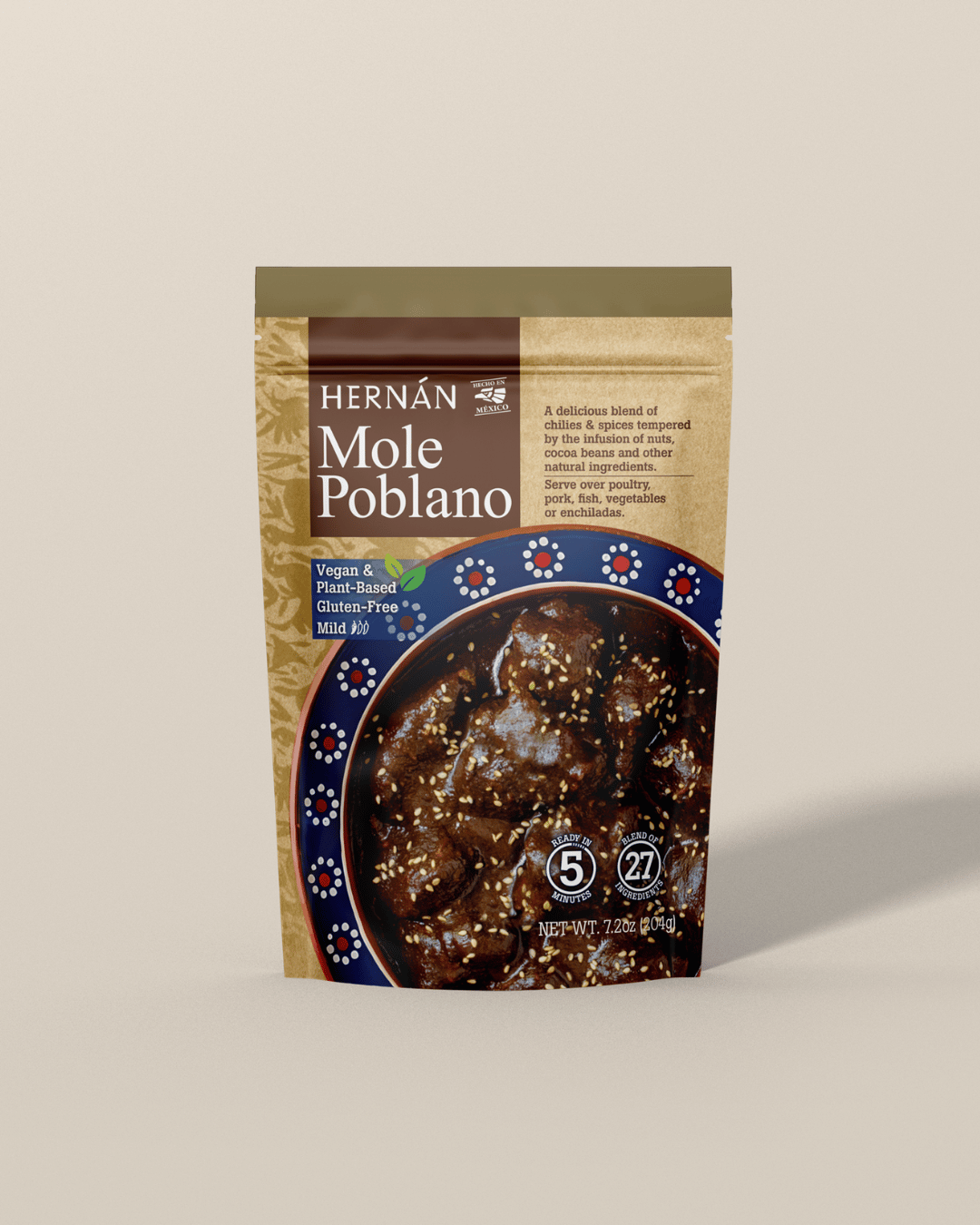 Authentic Mexican Mole Poblano Paste – HERNÁN MEXICO